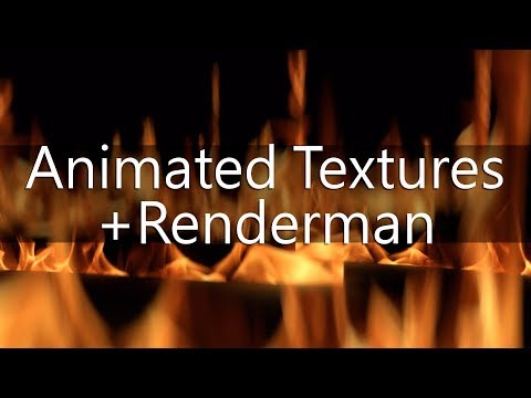 Animated Textures Renderman Youtube