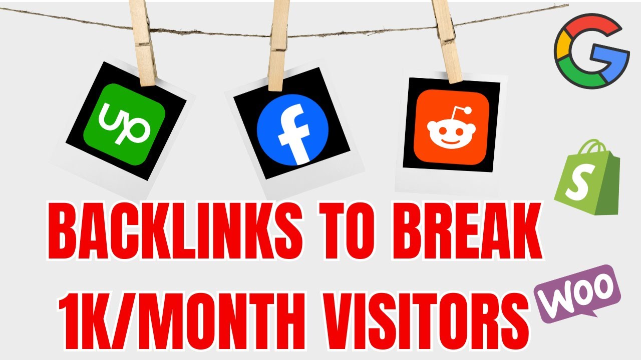 Backlink Plan For Ecommerce Sites Under 1 000 Visitors Month Youtube