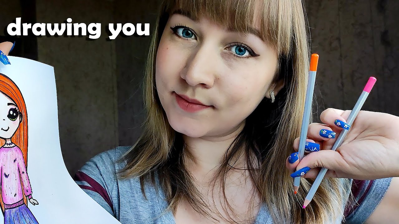 Asmr Drawing You In 1 Minute Youtube