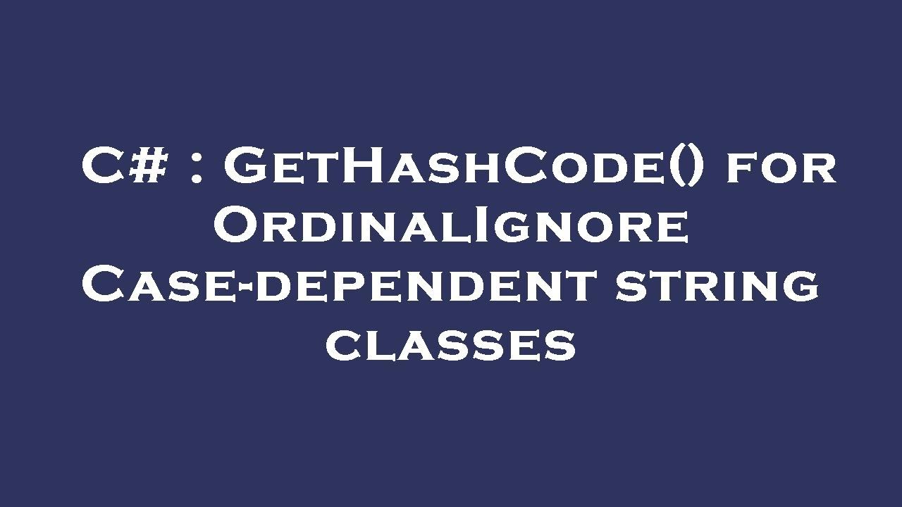 Fileinfo Gethashcode At Christopher Schauer Blog