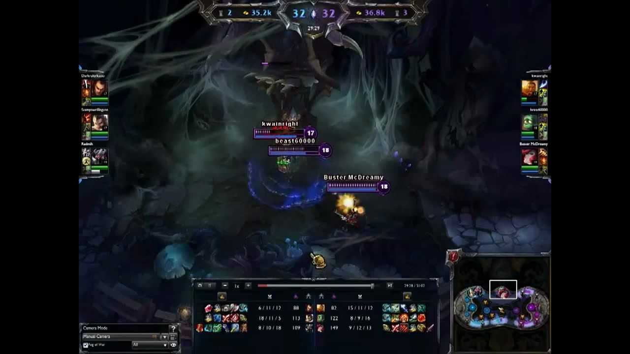 Jungle Boss Spider 3v3 Lol Youtube