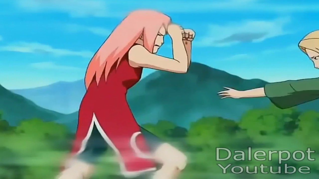 Sakura Entrena Con Tsunade Youtube