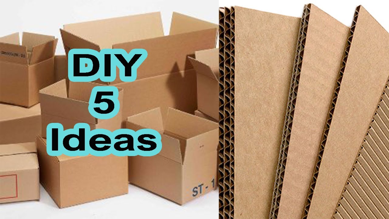 Cardboard Crafts For Adults Cardboard Crafts Remake Happy New Year