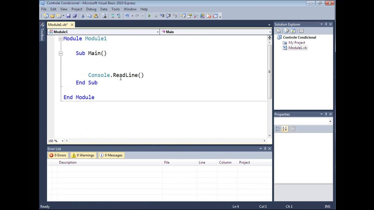 19 Visual Basic Net If Then Else If Condicional Aninhado Youtube