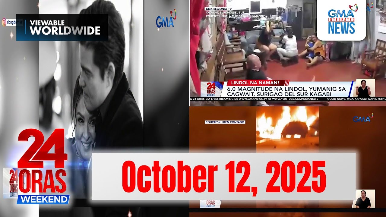24 Oras Weekend Express October 12 2025 Hd Youtube