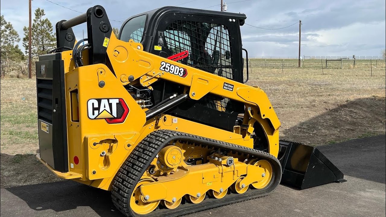 First Job Cat 259d3 Youtube
