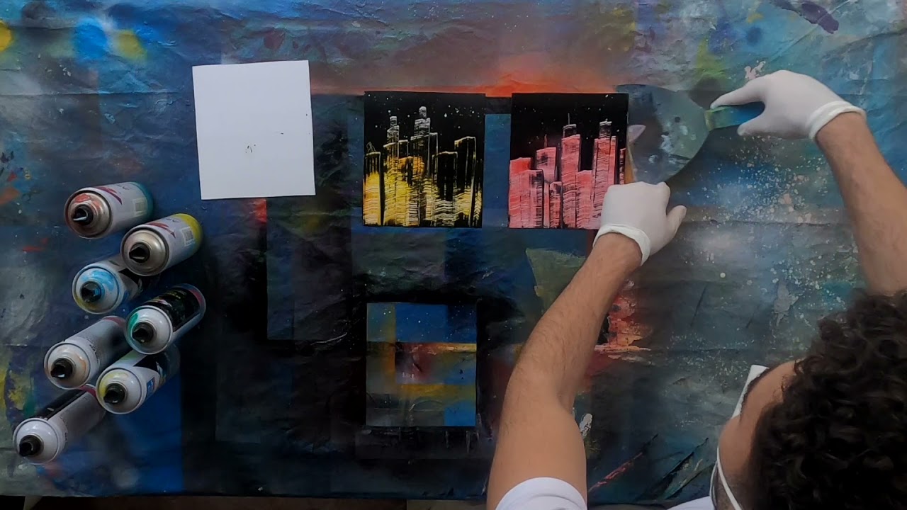 Spray Paint Art Tutorial Beginner At Gail Pagano Blog