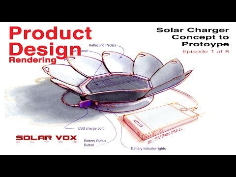 Product Design In Practice Mobile Solar Charger Prototype Solidsmack