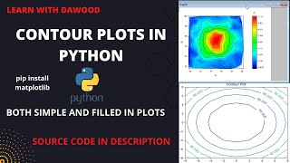 Contour Plots In Matplotlib Python Full Tutorial Doovi