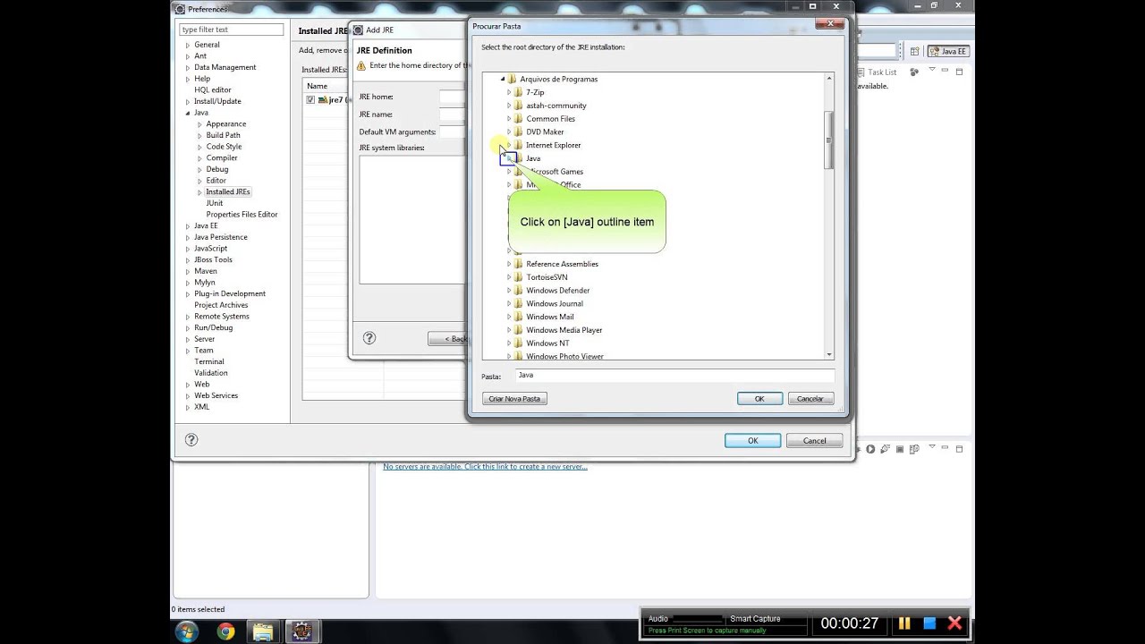 Adicionando Jdk Ao Eclipse Youtube