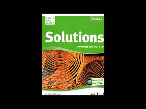 Solutions Elementary Unit 2 Youtube