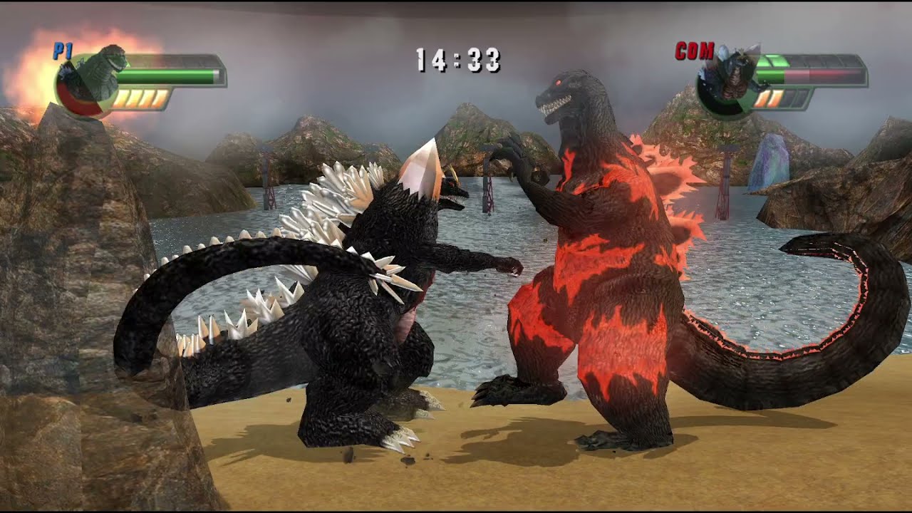 Godzilla Unleashed Godzilla 2000 Vs Space Godzilla