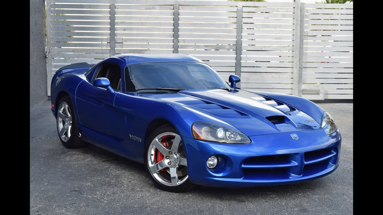 2010 Dodge Viper Srt 10 Gts Blue 15k Miles Walk Around Rev Up Youtube