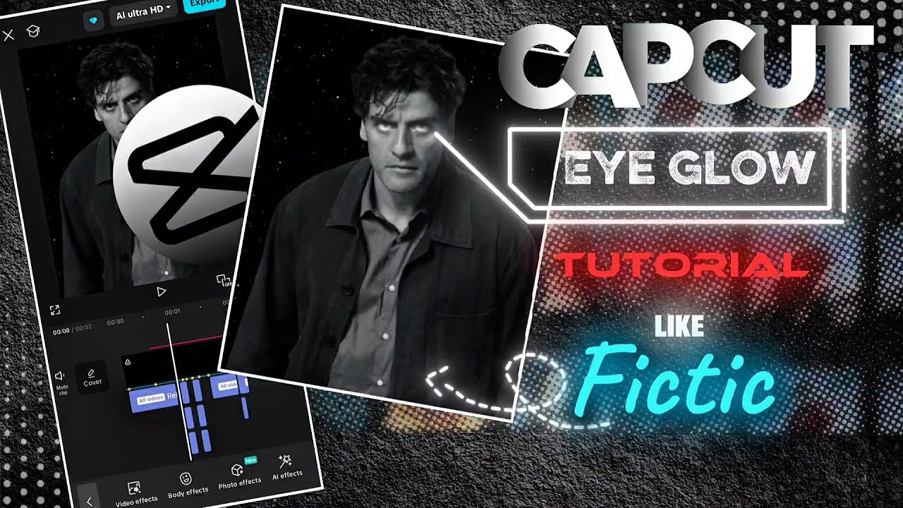 Capcut Character Eye Glow Tutorial How To Make Ae Like Edit In