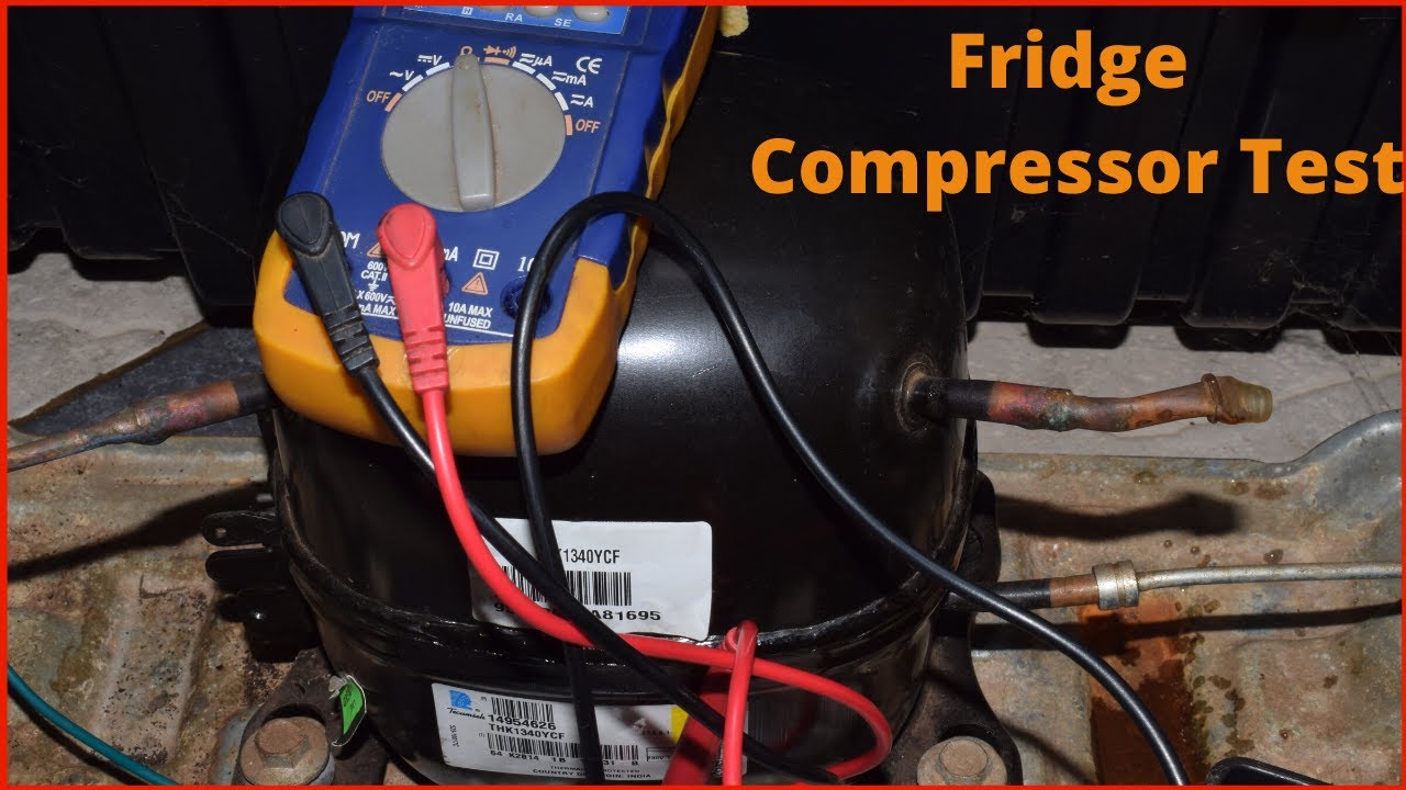 How To Test The Compressor Of Your Refrigerator Using A Multimeter