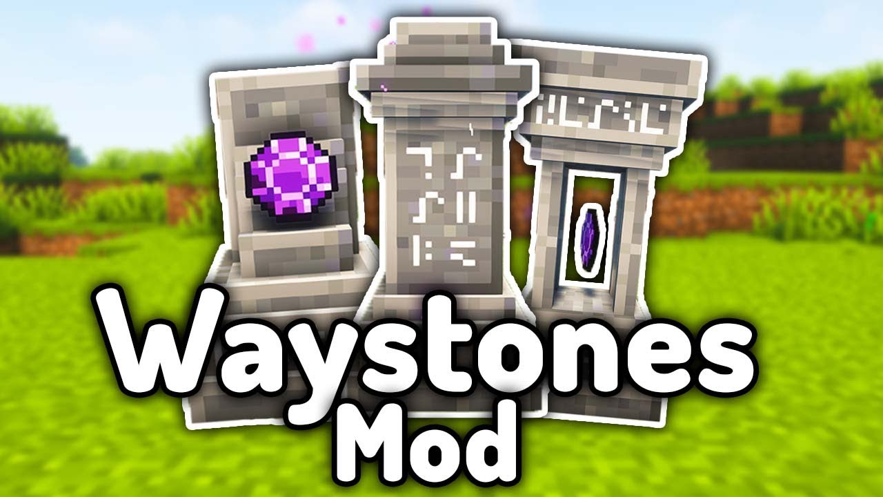 Waystones Minecraft Mod Showcase Youtube