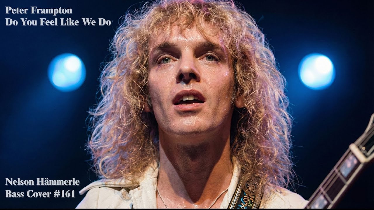 Do You Feel Like We Do Peter Frampton Bass Cover Youtube