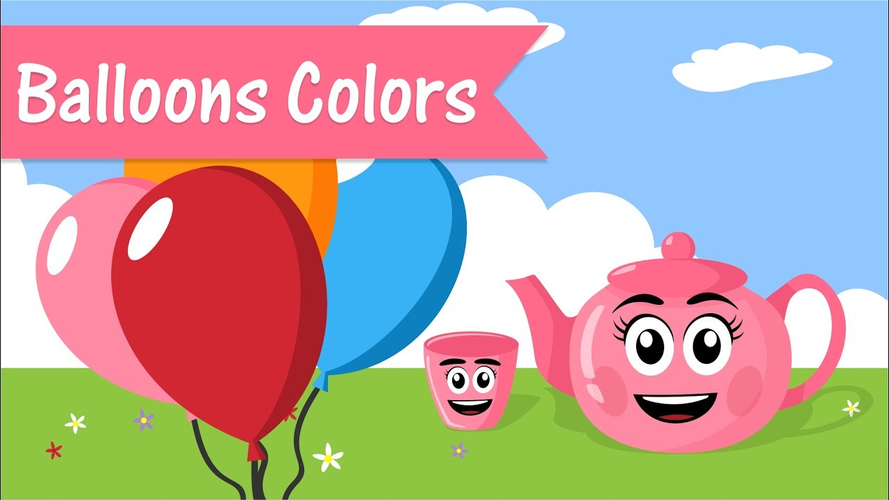 Kids Learning Balloons Colors Youtube