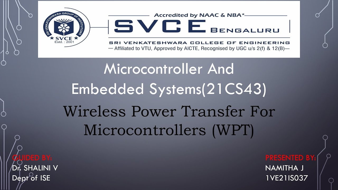 Wireless Power Transfer For Microcontroller Youtube
