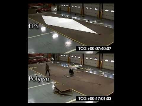 Eps Vs Polyiso Taper Roof Installation Youtube