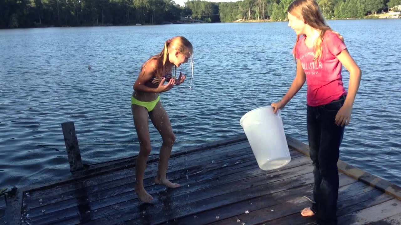 Ice Bucket Challenge With Little Girl At Paul Nichols Blog