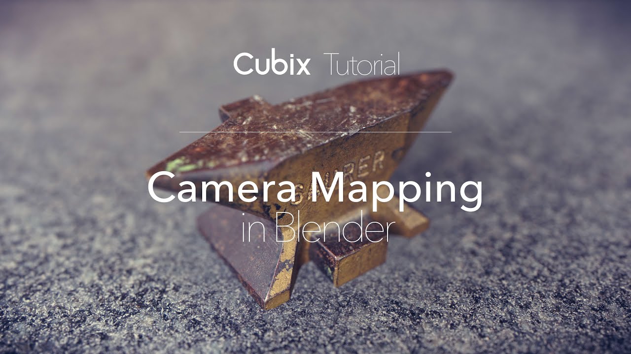 Camera Mapping Blender Tutorial Youtube