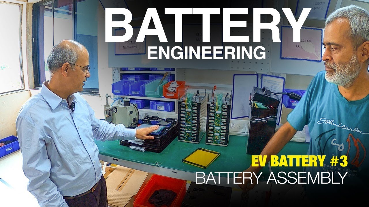 Ev Guru Lithium Battery Assembly Battery Engineering 3 Youtube
