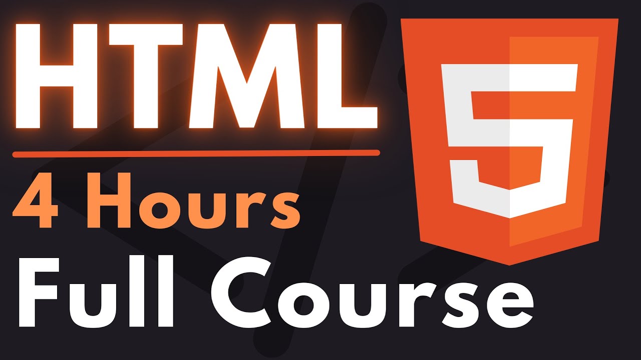 Html Full Course For Beginners Complete All In One Tutorial 4 Hours