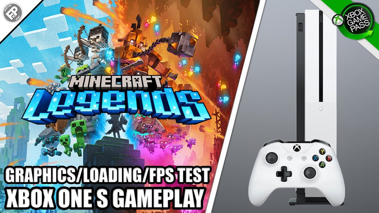 Minecraft Legends Xbox One Gameplay Fps Test Youtube