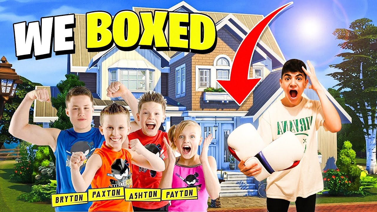 Sneaking Into Ninja Kidz Tv House Omg They Caught Me Youtube