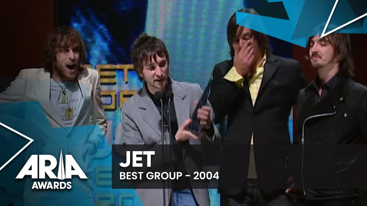 Jet Win Best Group 2004 Aria Awards Youtube