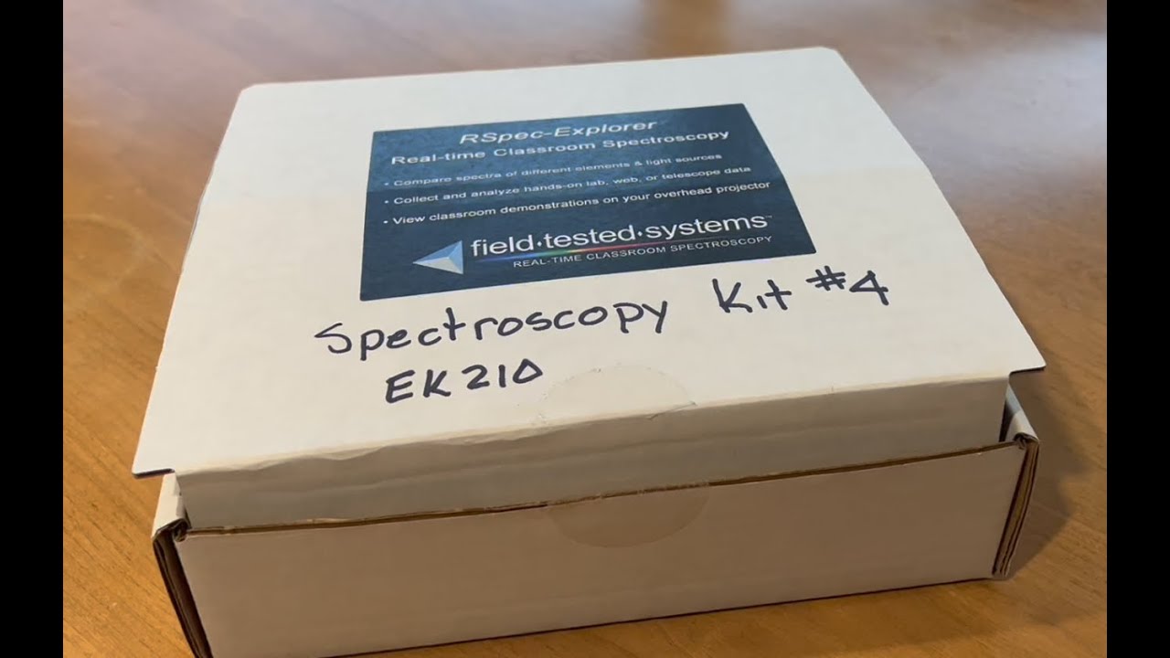 Spectrometer Ek210 Youtube