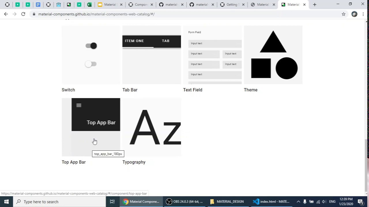 Material Design Tutorial For Beginners Part 03 Youtube