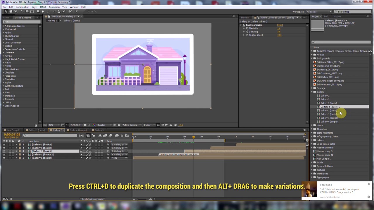 Explainer Video Toolkit 3 06 Galleries Tutorial Youtube