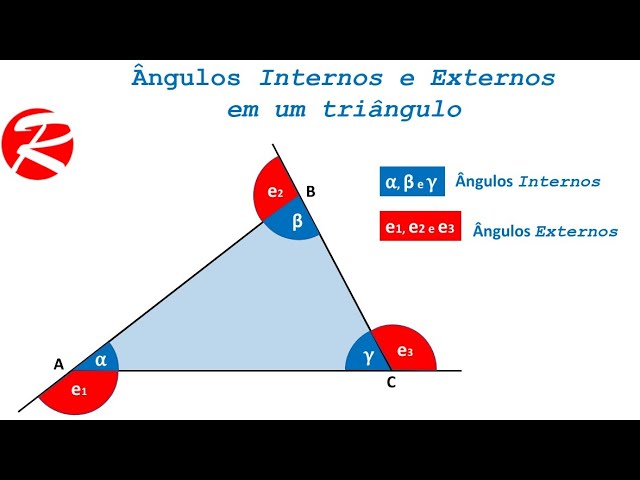 Angulo Interno De Um Triangulo Soma Dos ângulos Internos De Um