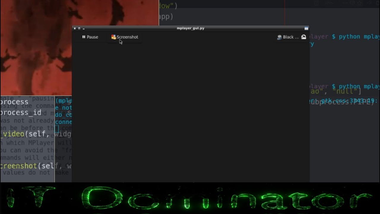 Python Gui Gtk 3 Glade Gtkdrawingarea Mplayer Youtube