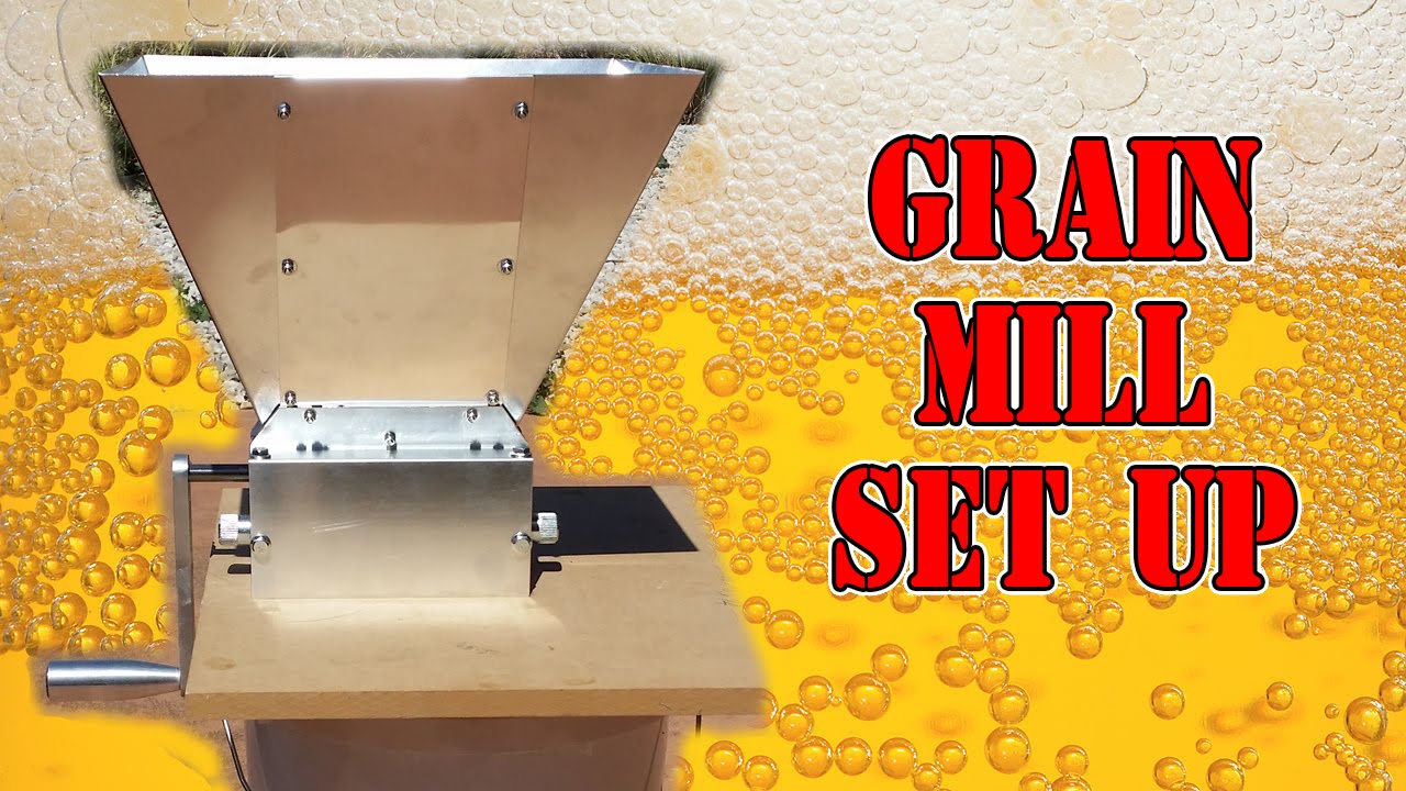 Malt Grain Mill 8lbs Min Grain Mill Home Brew Mill Barley Grinder