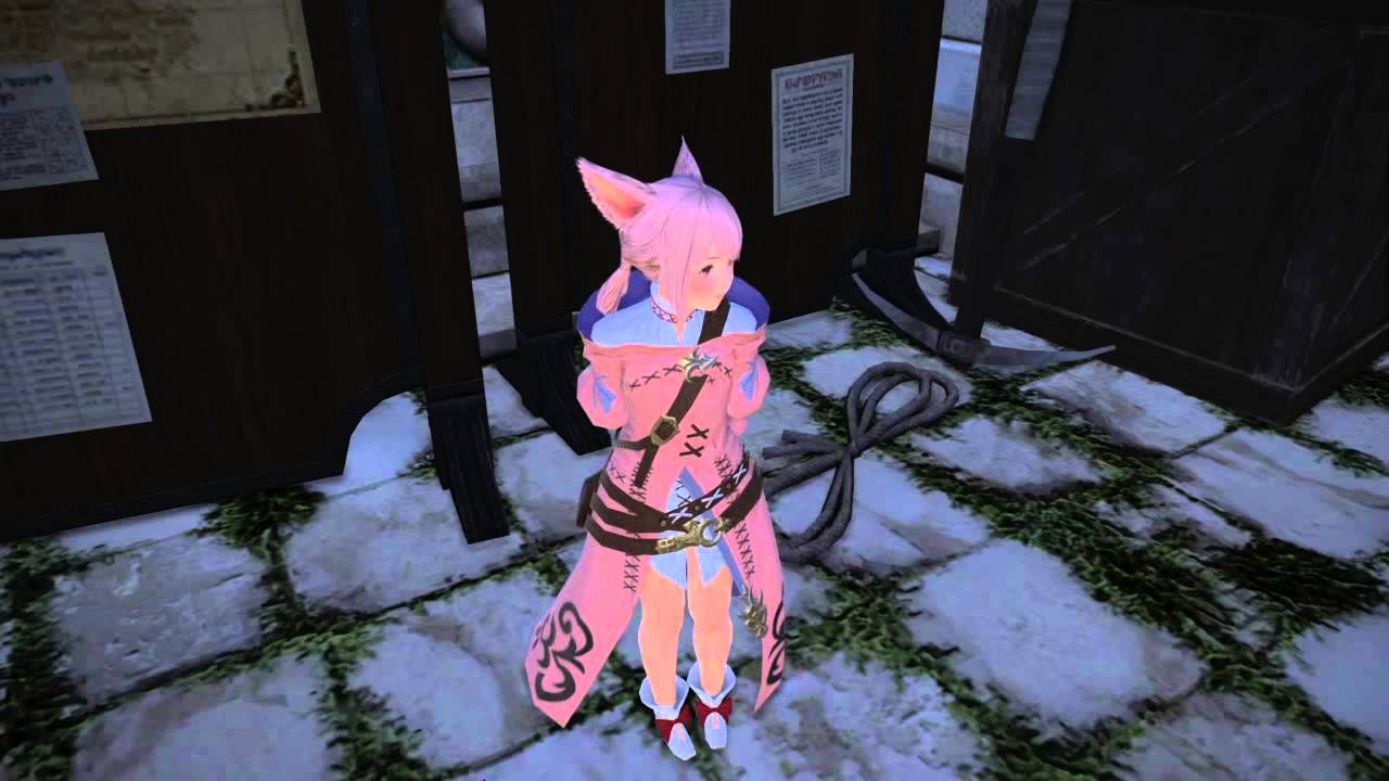 Final Fantasy Xiv Child Miqote Youtube
