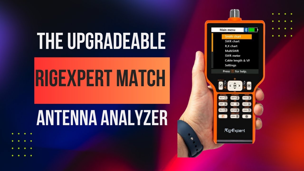 Rigexpert Match The Antenna Analyzer That Grows With Your Needs Youtube