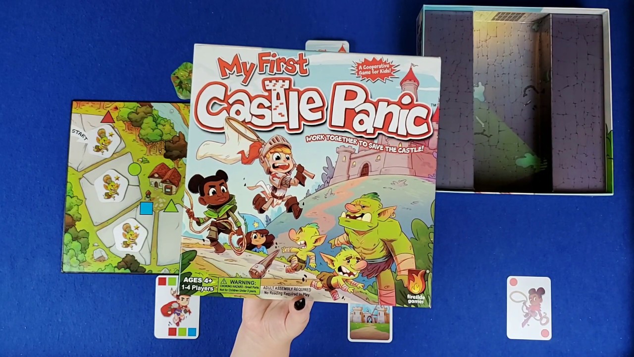 My First Castle Panic Playthrough Meeple Overboard Youtube
