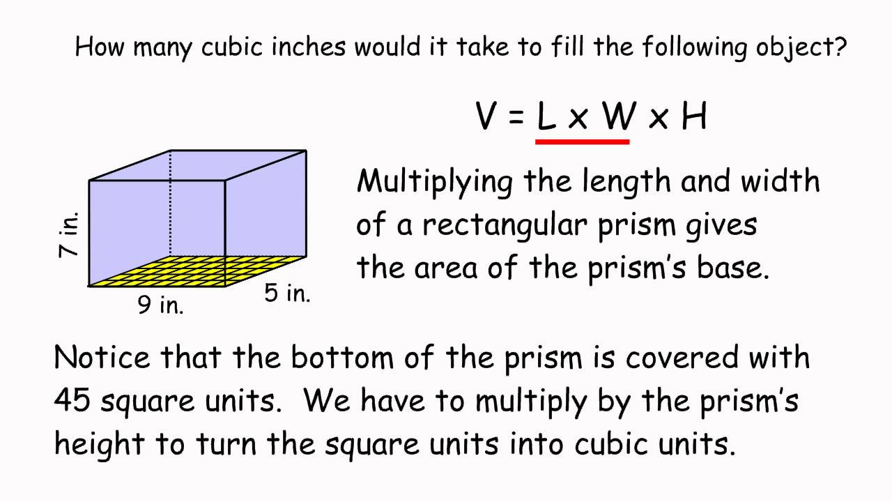 Volume Formula For Rectangular Prism Remoeq