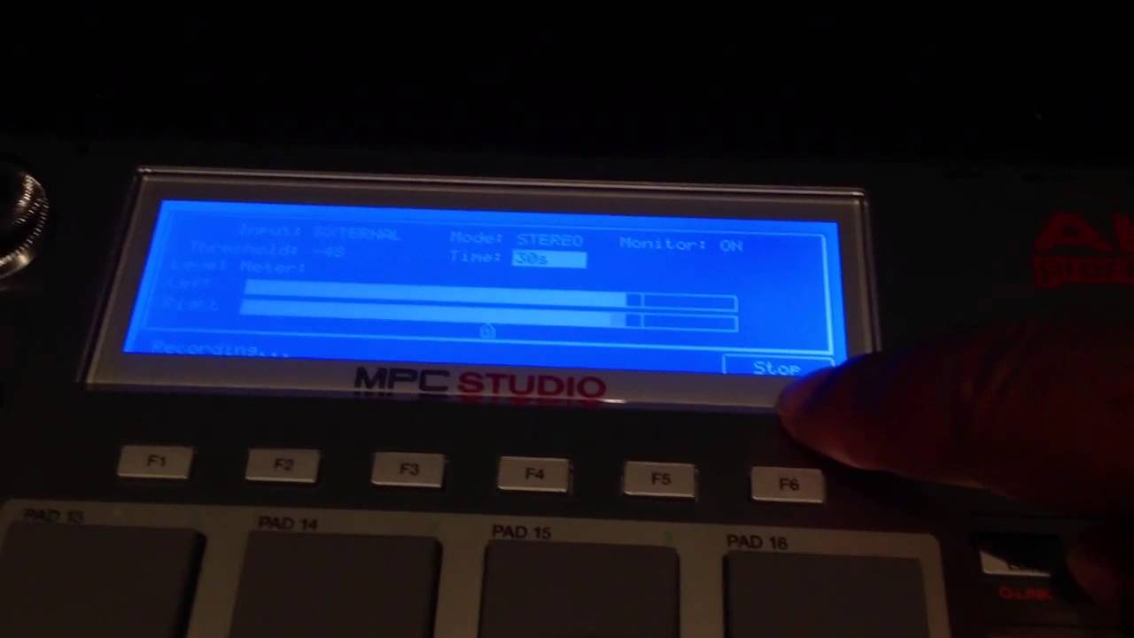 How To Sample On The Mpc Studio Youtube