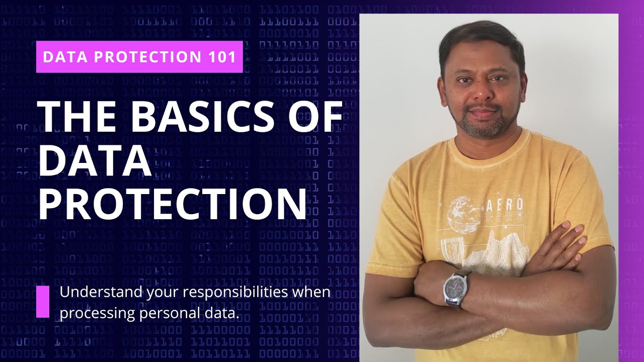 What Is Data Protection Privacy Learn The Basics Youtube