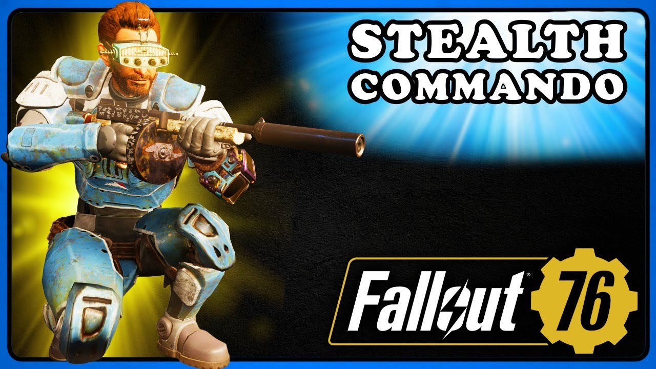 Fallout 76 Stealth Commando Human Meta Build Elders Mark Build Raid