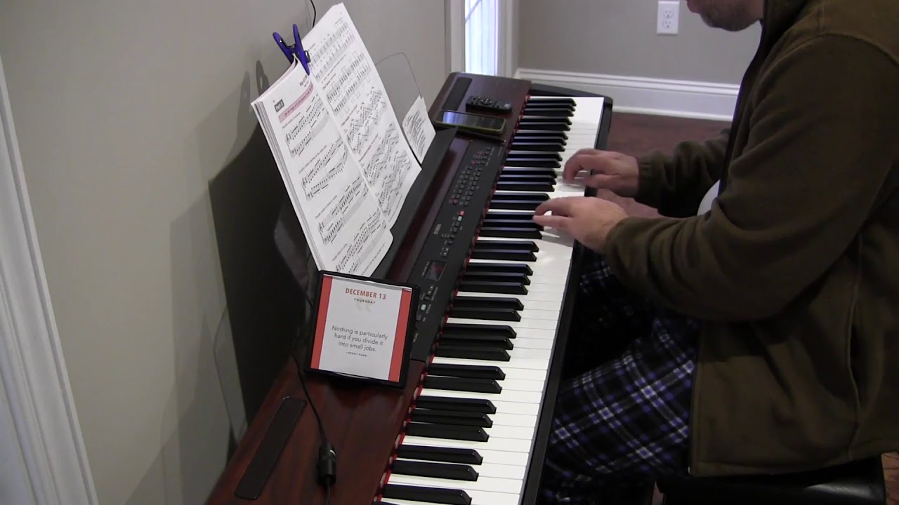 Brian Playing Scales Cadences C Major 2 347 Youtube