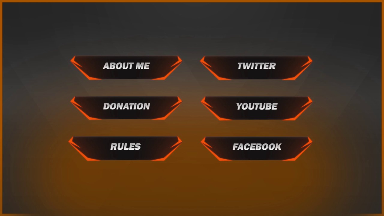 Overlay Template Free Youtube