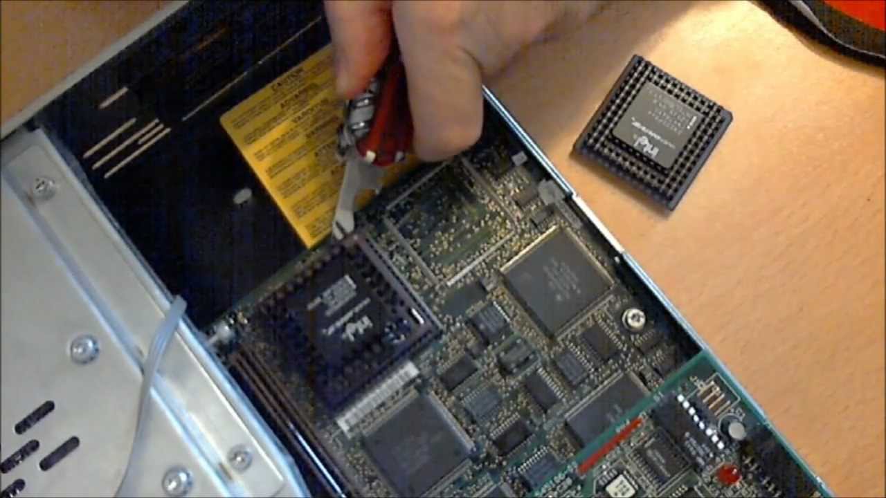Howto 486 Cpu Demontage Youtube