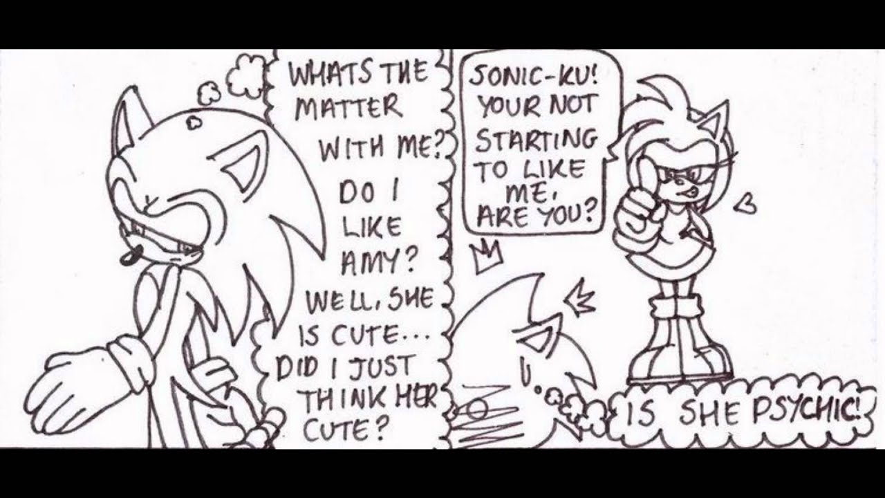 Sonic Comic Dub Sonamy Part 3 Youtube