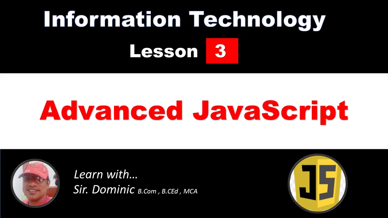 Advanced Javascript Youtube