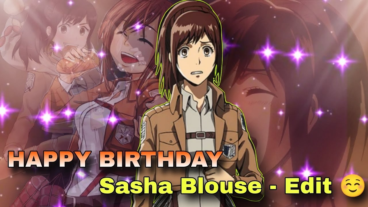 Sasha Blouse Amv Edit рџћ Attack On Titan Youtube